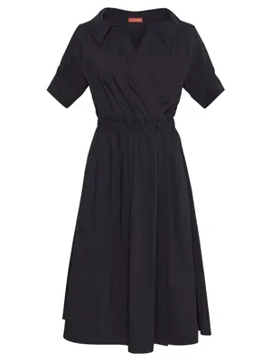 Altuzarra Lydia V-neck Dress - Black