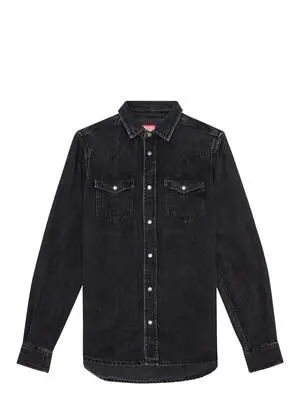DIESEL® D-vega Denim Shirt - Black