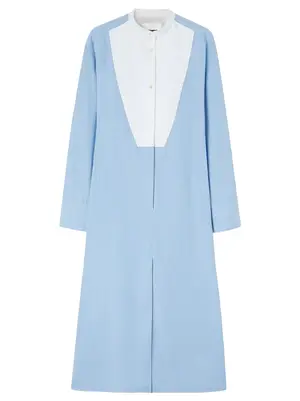 JIL SANDER Jil Sander Plastron Poplin Shirtdress