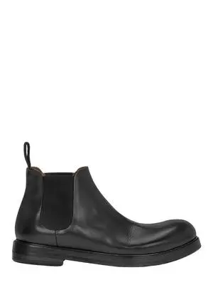 Marsèll Zucca Zeppa Leather Chelsea Boots - Black