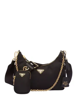 Prada Re-Edition Shoulder Bag Black