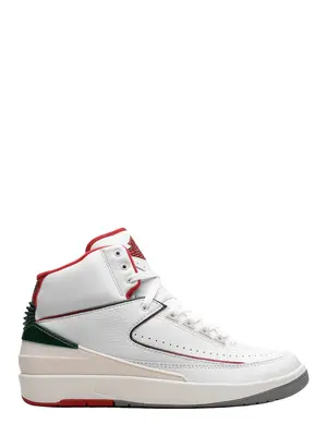 JORDAN Air 2 Fire Red Sneakers - White