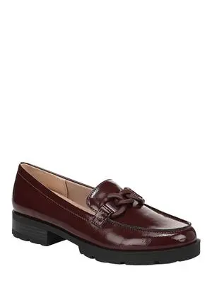 LIFESTRIDE London 2 Chain Loafer - Wine Red