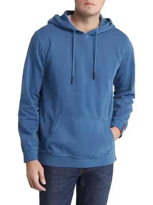 Stone Rose Fleece Hoodie - Denim