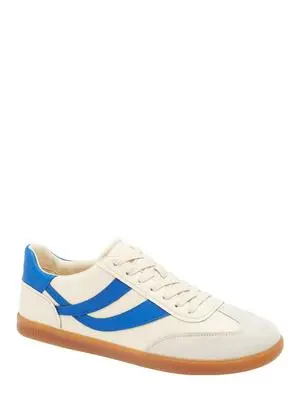 Vince Oasis Leather Sneakers Flax/lapis Blue