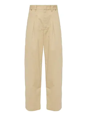 Isabel Marant Lenadi Straight Leg Jeans - Beige