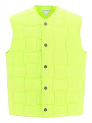Bottega Veneta Padded Vest Jacket - Green