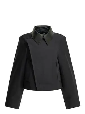 Givenchy Lightweight Cropped Jacket - Blue