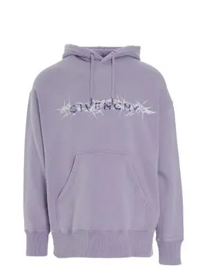 Givenchy Logo Hooded Sweatshirt - Pink