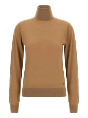 Dolce & Gabbana Cashmere Turtleneck Sweater - Beige
