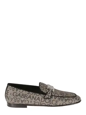 Dolce & Gabbana Dolce & Gabbana Jacquard Loafers Brown