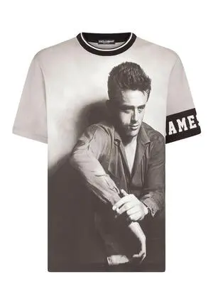 Dolce & Gabbana James Dean T Shirt - Black