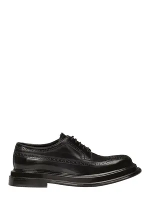 Dolce & Gabbana Leather Derbies - Black