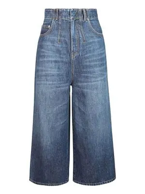 Dior Wide-leg Denim Jeans - Blue