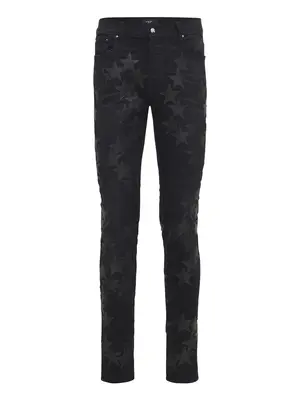 Amiri Cotton Denim Jeans - Gray