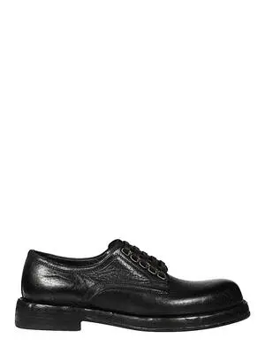 Dolce & Gabbana Leather Derbies - Black