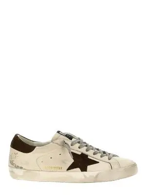 GOLDEN GOOSE DELUXE BRAND Super-star Leather Sneakers - Brown