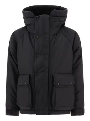 AND WANDER Maison Kitsuné X Down Jacket - Black
