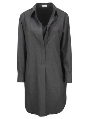 BRUNELLO CUCINELLI BRUNELLO CUCINELLI Wool Shirt Dress