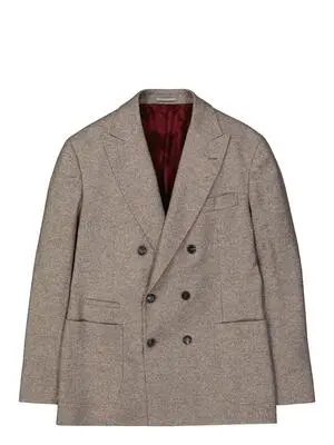 BRUNELLO CUCINELLI BRUNELLO CUCINELLI Double Breasted Wool Jacket