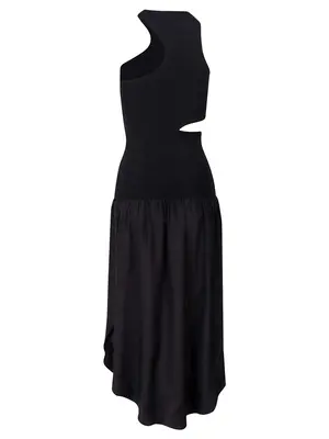 Stella McCartney Silk Maxi Dress - Black