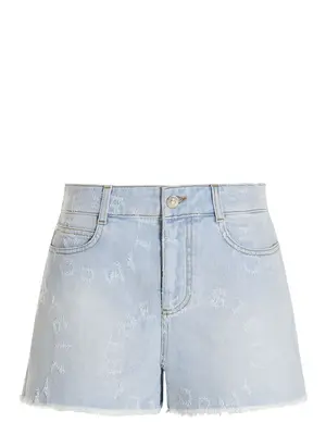 Stella McCartney Denim Shorts - Blue