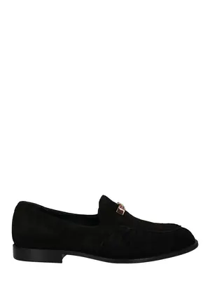 GIUSEPPE ZANOTTI Leather Loafers - Black