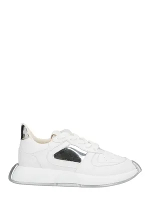 GIUSEPPE ZANOTTI Leather Sneakers - White