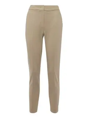 Max Mara Pegno Viscose Jersey Trousers - Beige