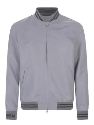 Alexander McQueen Bomber Jacket - Gray