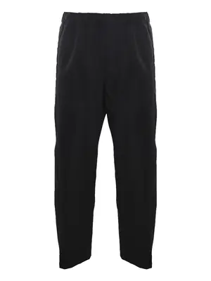 Alexander McQueen Cotton Trousers - Black