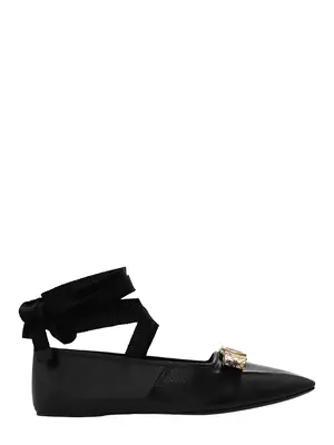 Gucci Double G Ballet Flats - Black