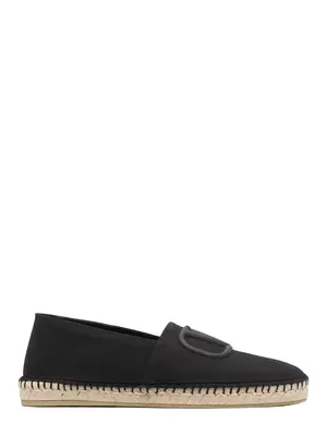 Valentino Garavani Valentino Garavani Canvas Espadrilles Black