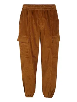 MARCELO BURLON COUNTY OF MILAN Trousers - Brown