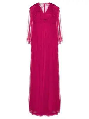 Gucci Silk Midi Dress - Pink