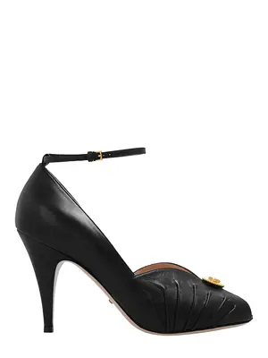 Gucci Leather Pumps - Black