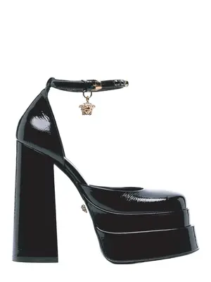 VERSACE Versace Leather Platform Sandals