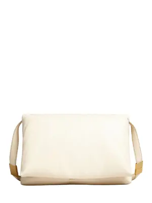 Marni Flap Leather Bag - White