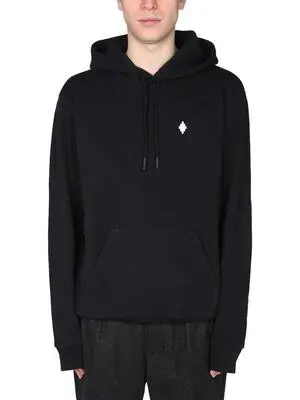 MARCELO BURLON COUNTY OF MILAN Cross Sweatshirt - Black