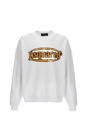 Dsquared2 Logo Sweatshirt - White