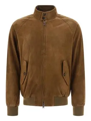 BARACUTA G9 Bomber Jacket - Brown