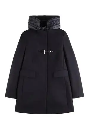FAY Toggle Coat - Blue
