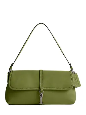 COACH® Coach Hamptons Bag Silver/dark Lime