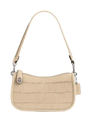 COACH Coach Swinger 20 Bag Silver/ivory