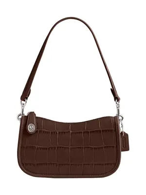 COACH Coach Swinger 20 Bag Silver/maple