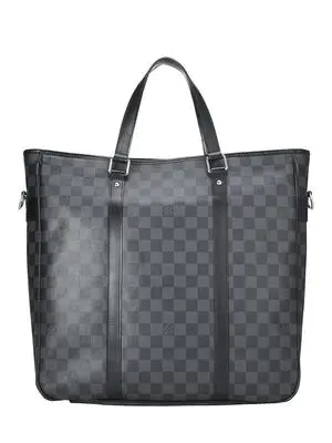 LOUIS VUITTON Damier Graphite Tadao - Black