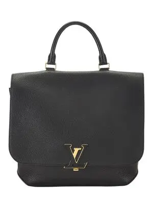 LOUIS VUITTON Taurillon Leather Volta - Black