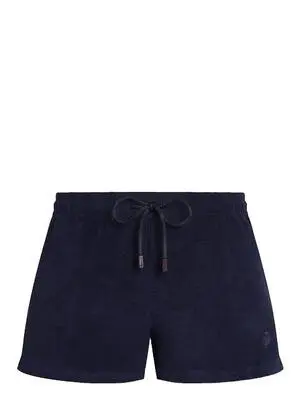 Vilebrequin Terry Fiora Swim Shorts - Blue