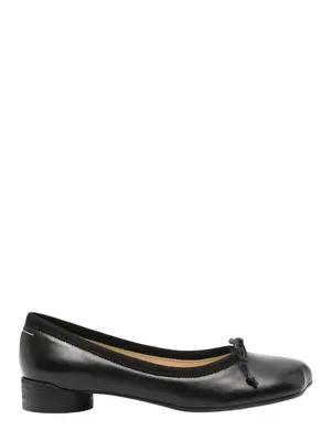MAISON MARGIELA Anatomic Leather Ballerina Flats - Black