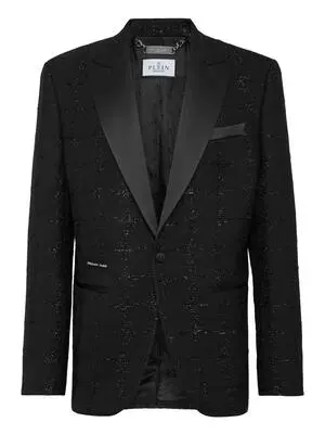 PHILIPP PLEIN Duke Glittered Blazer